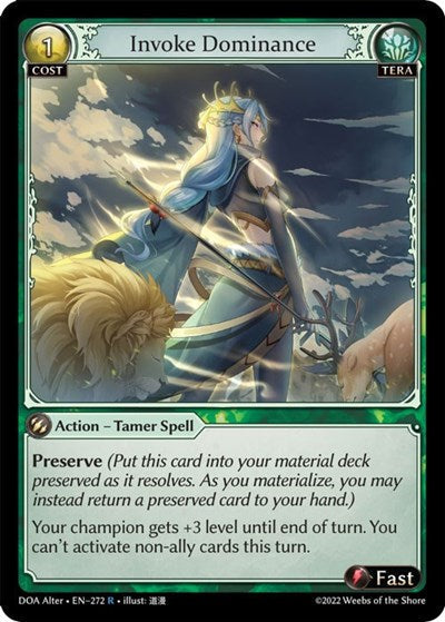 Invoke Dominance [Foil] [DOA] – Pikku Play
