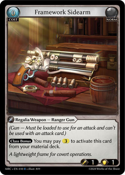 Framework Sidearm [Foil] [MRC] – Pikku Play