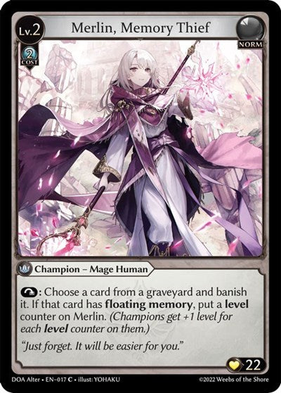 Merlin, Memory Thief [Normal] [DOA] – Pikku Play