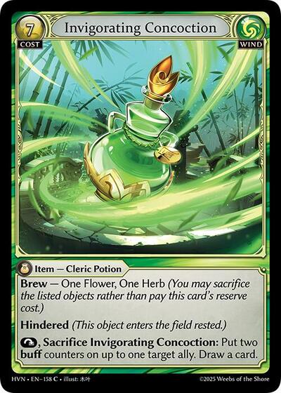 Invigorating Concoction [Foil] [HVN] – Pikku Play