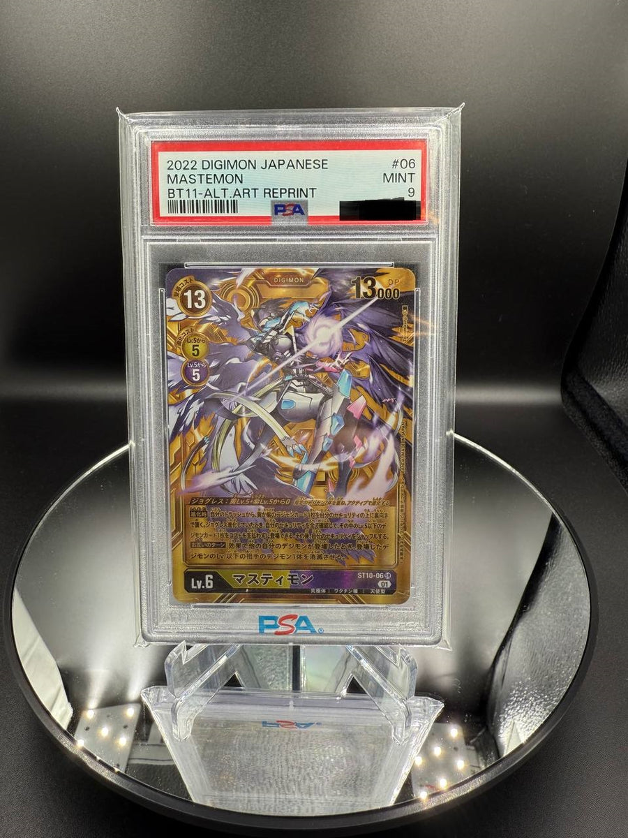 PSA 9 Digimon Card Game P-SR Mastimon (Parallel) ST10-06 – Pikku Play
